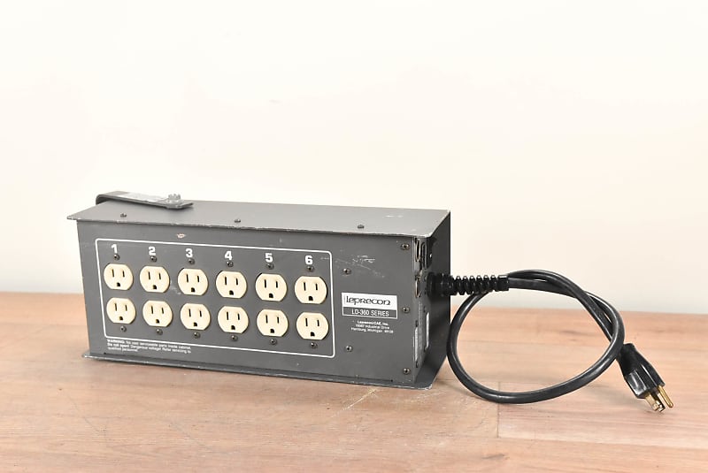 Leprecon LD-360-DMX 6-Channel DMX Dimmer Pack CG002P5 | Reverb