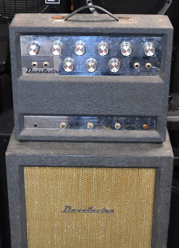 Danelectro DS-50 – Modded Vintage Guitar Amplifier & 2×12 | Reverb