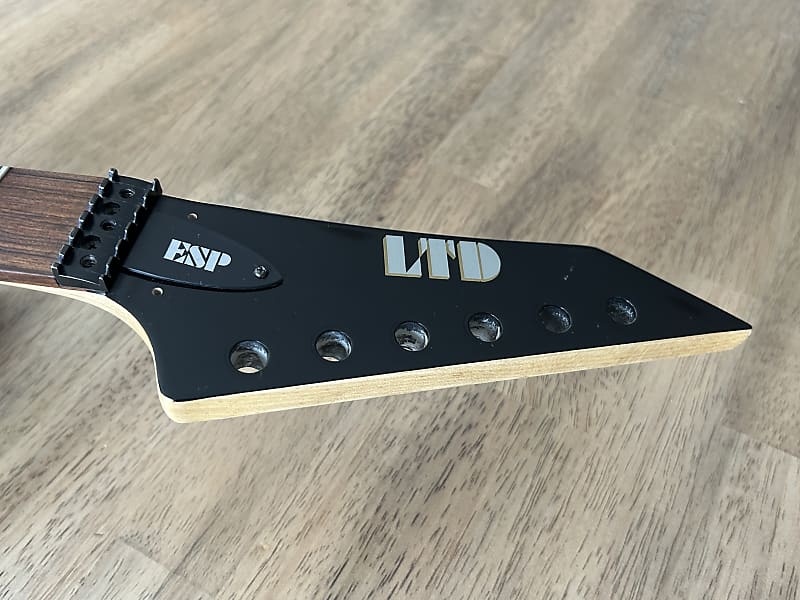 ESP LTD Guitar Neck Reverse Headstock | Reverb