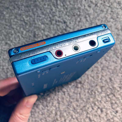 [RARE] Sony MZ-R50 Walkman MiniDisc Player, Excellent Blue ! | Reverb