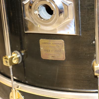 Used Premier Signia 75th Anniversary 6pc Drum Set Black | Reverb