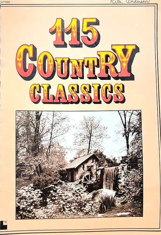 USED BOOK - 115 Country Classics - Piano/Vocal/Guitar | Reverb