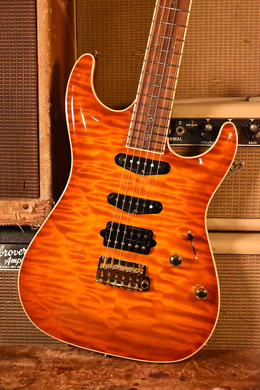 Suhr Standard Carve Top 2018 sunburst | Reverb