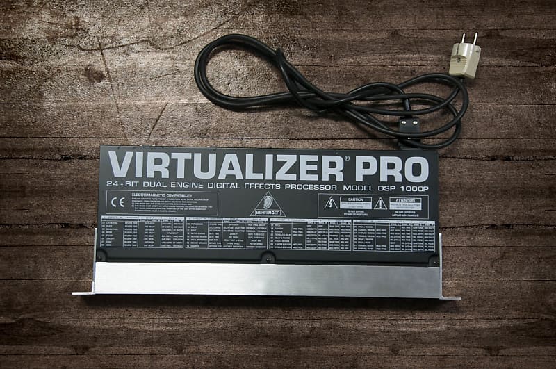 Behringer Virtualizer Pro DSP1000P Rack Effects Unit | Reverb
