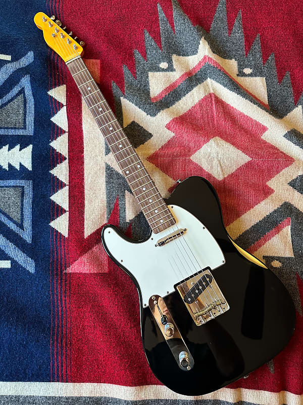 Lefty Telecaster Partscaster- 2019 Black- Left Handed | Reverb