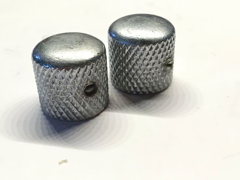 2 Two Relic Electric Guitar Tele Knobs Dome Barrel | Reverb Canada