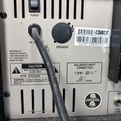 Crate PA6FX 220W Powered Mixer - Works Great!!! | Reverb