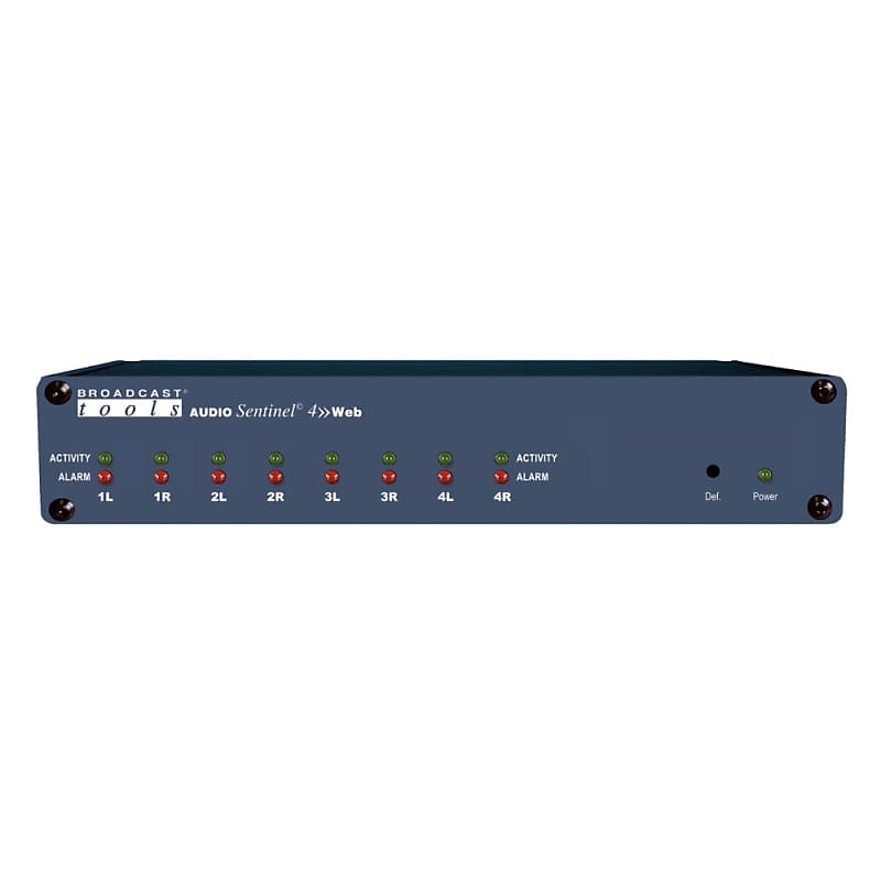 Broadcast Tools Audio Sentinel 4>>Web Web-enabled Analog | Reverb