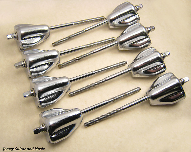 Yamaha Stage Custom Bass Drum Claws and Rods, Set of 8 | Reverb