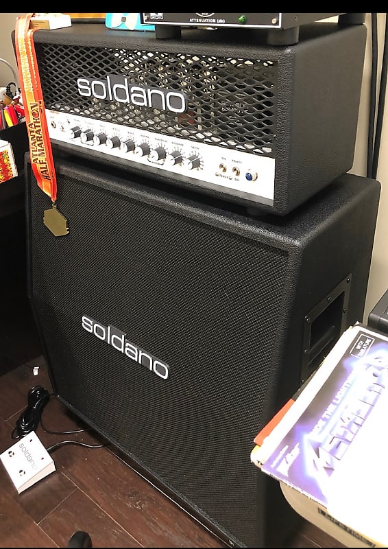 Soldano 4 x 12 Angled Cabinet 2020 Black | Reverb
