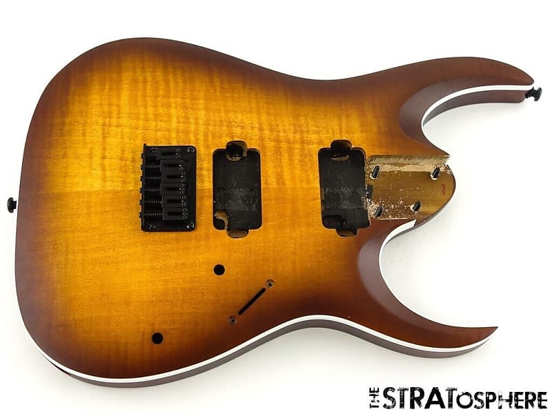 Ibanez RGA42FM BODY + HARDWARE RG Flamed Maple Top Bound | Reverb