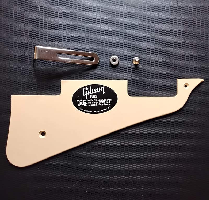 Pristine! Gibson Les Paul Pickguard And Mounting Bracket * | Reverb