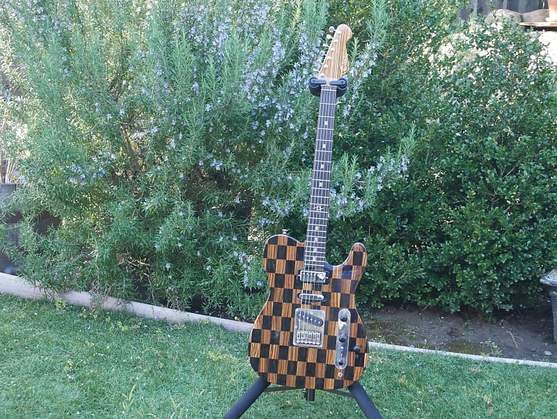 2010 Thorn Custom Guitars G/T "Tele-Style" Checkerboard | Reverb