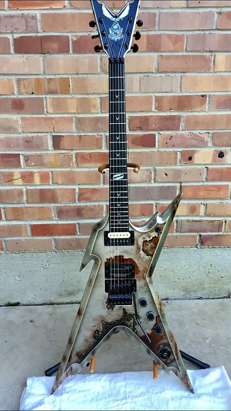 Dean Dime USA Razorback Rust with Case | Reverb