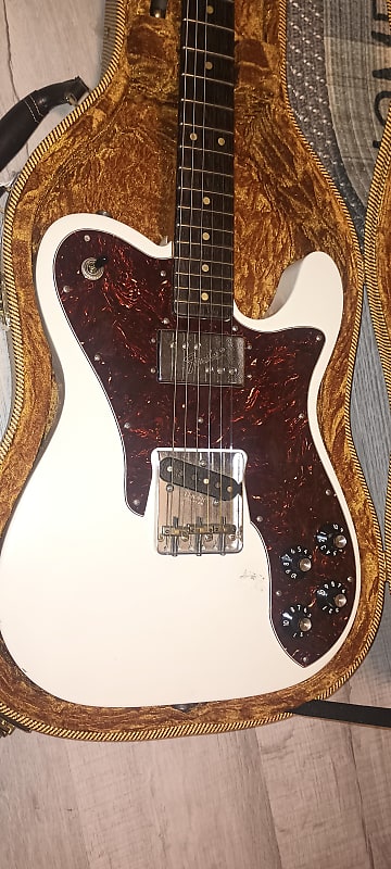 Lay's Fender Telecaster Deluxe 2021 - White Relic | Reverb