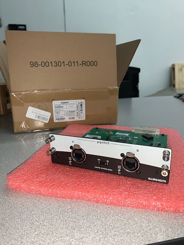 Allen & Heath gigaACE dLive/Avantis Audio Networking Card | Reverb