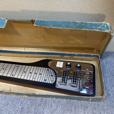 Amazing, Teisco EG-DB2 lap steel guitar in the original box | Reverb