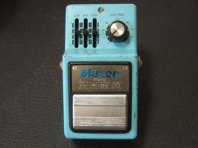 1980s Maxon PQ-9 Parametric EQ - Ibanez PQ-401 | Reverb Australia