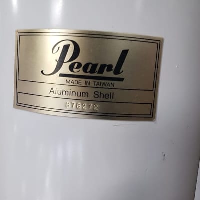 Pearl 6" Aluminum Shell Octobans (Set of 4) in Gloss White | Reverb