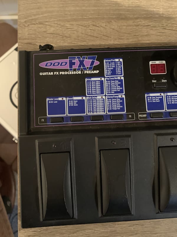 DOD FX7 Multi effects pedal | Reverb