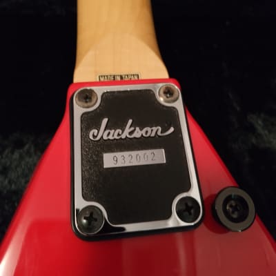 Jackson Rhoads Ex Professional 1993 - Red. Hardshell case | Reverb