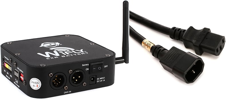 ADJ WiFLY EXR Battery Wireless DMX Transmitter/Receiver | Reverb