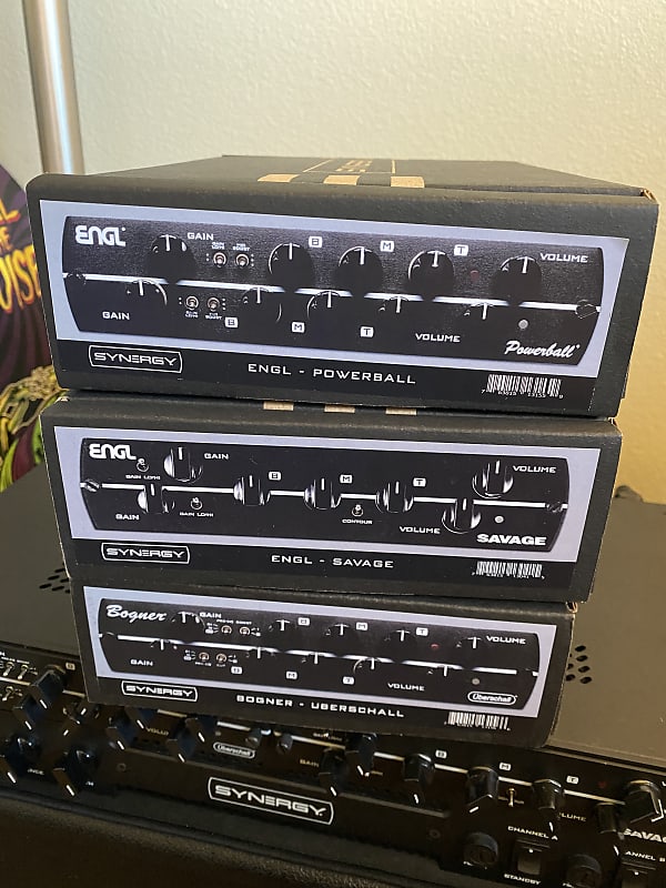 Synergy SYN-2, Fryette SYN-5050, savage, powerball & Bogner | Reverb