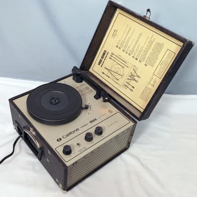 1970s Vintage Califone 1430K Portable Phonograph - Record | Reverb