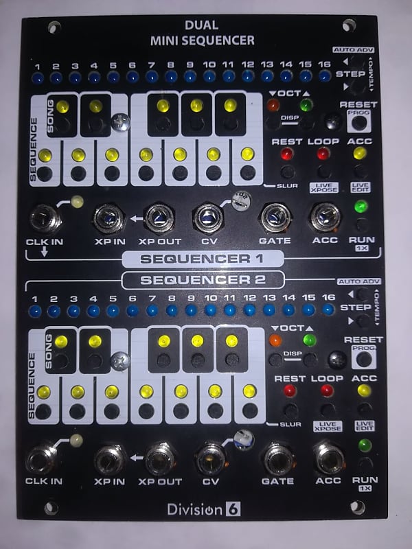 Division 6 Dual Mini Sequencer | Reverb