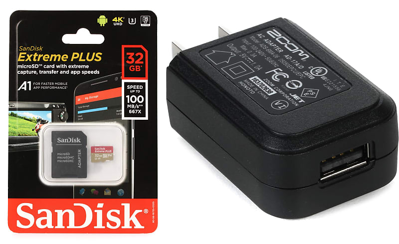 SanDisk Extreme PLUS microSDHC Card - 32GB Class 10 U3 UHS-I | Reverb