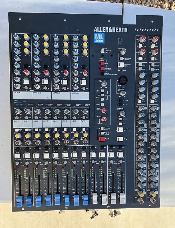 Allen & Heath ML4000 Master center section Working part | Reverb