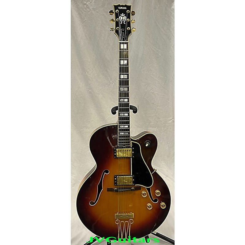 1985 YAMAHA AF1200s SUNBURST electric Hollow body Jazz box | Reverb UK