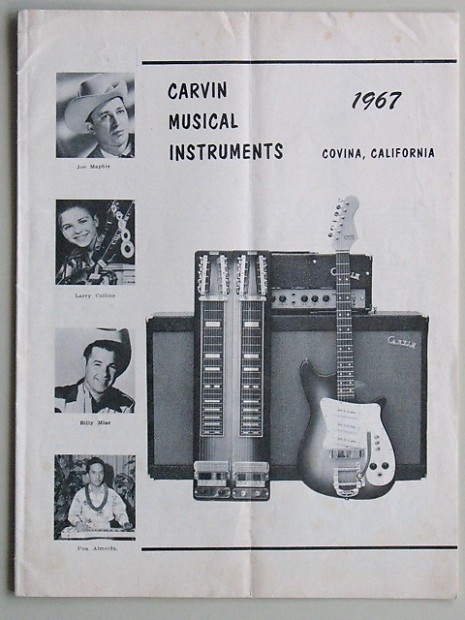 Vintage 1967 Carvin Musical Instruments Catalog, Covina, CA, | Reverb