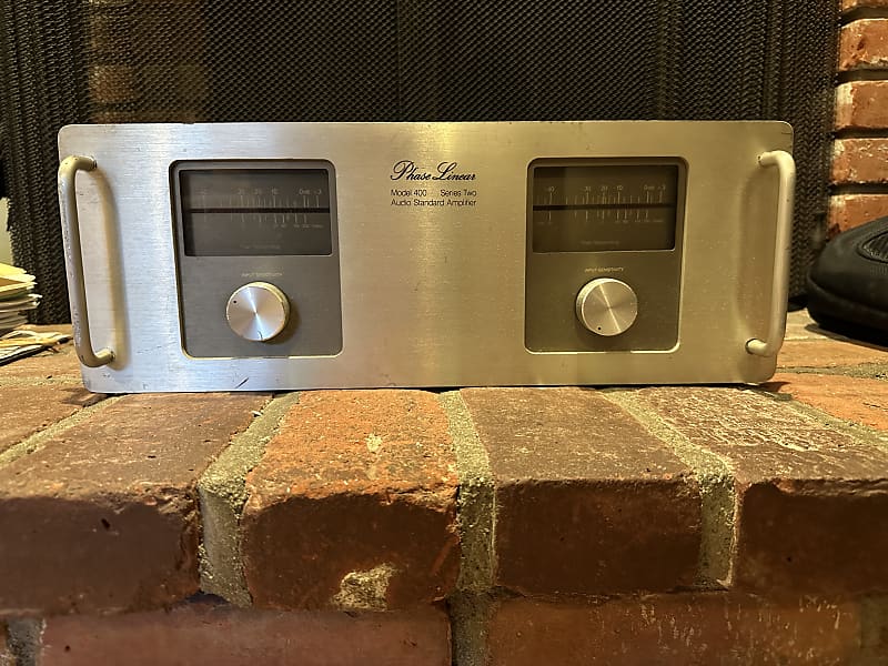 Phase Linear Power Amplifier Model 400 Series Two | Reverb