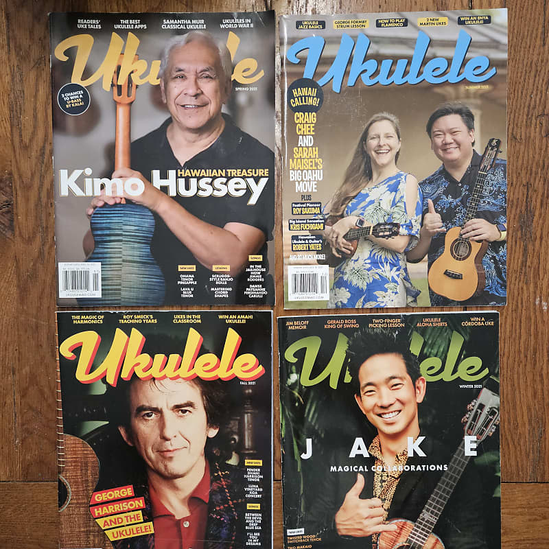 Ukulele Magazines 2021 - Glossy | Reverb