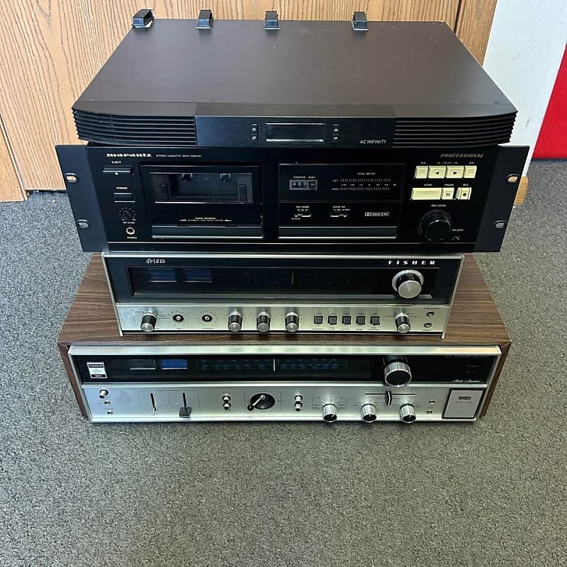 Lot of 4 Vintage Stereo Pieces - Marantz Fisher | Reverb