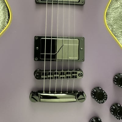 2021 ESP Eclipse CTM I FT Reversed Flag Inlays - Purple Satin | Reverb
