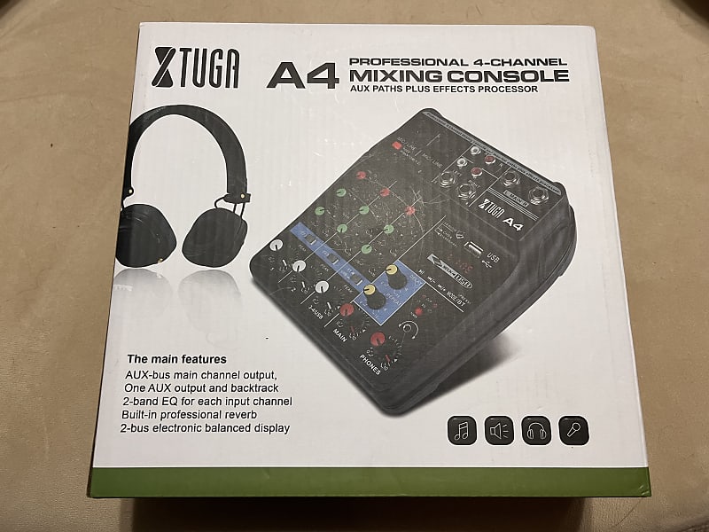 XTuga A4 - Black | Reverb