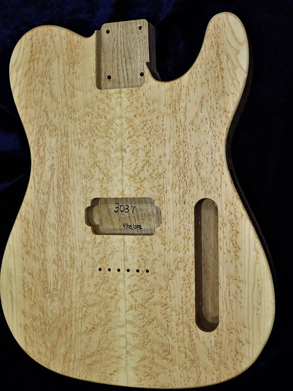 Bird's Eye Maple Top/ Butternut Telecaster Tele Body | Reverb