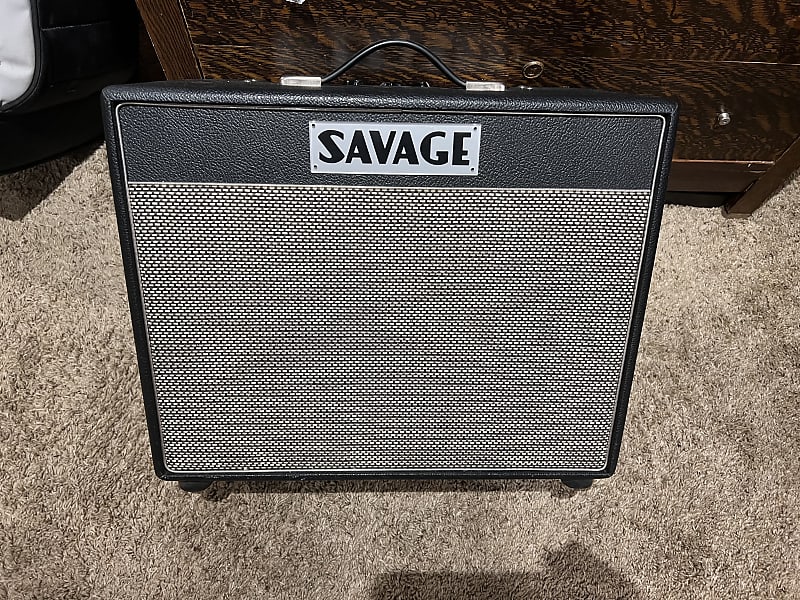 Savage Audio Macht 6 2005 - Black with Silver Trim | Reverb