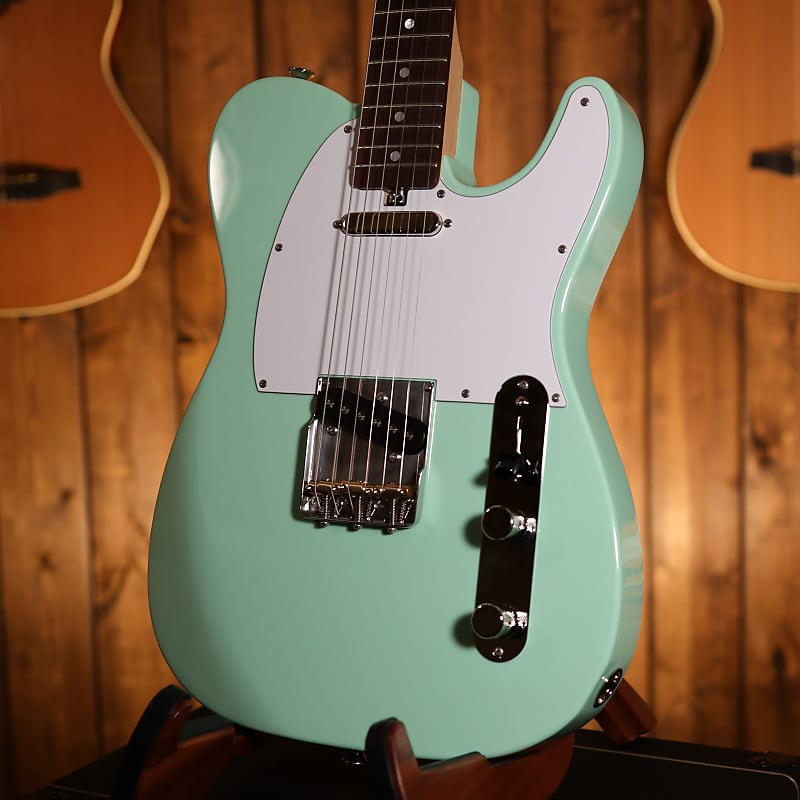 Larrivee Baker T Classic Tele Style Electric - Surf Green | Reverb