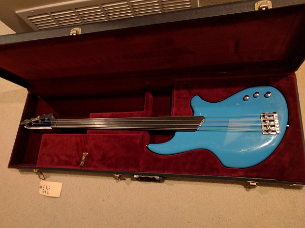 Zeta Prism Fretless Bass Godin Z1 Rare Guitar Warmoth Z Body | Reverb