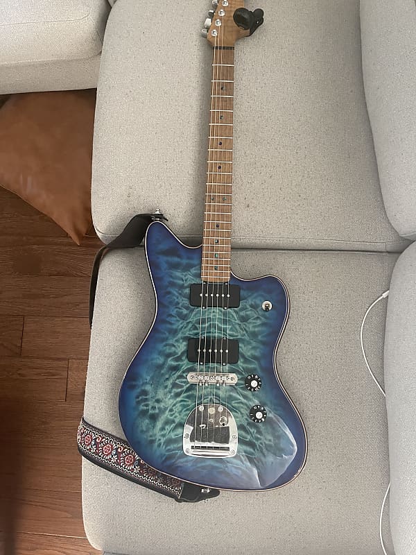 Warmoth Jazzmaster 2017 Ocean burst | Reverb Canada