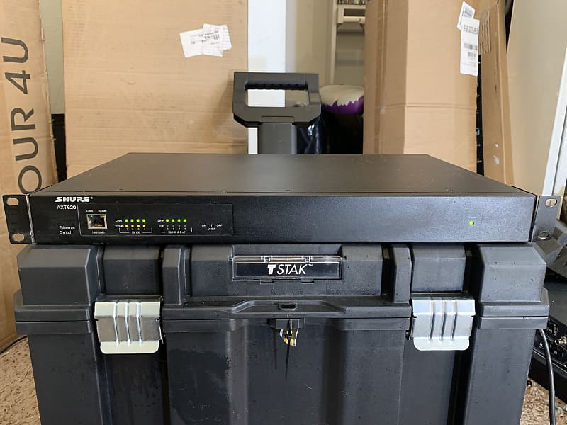 Shure AXT620 Axient Roadrack Ethernet Switch Networking for | Reverb