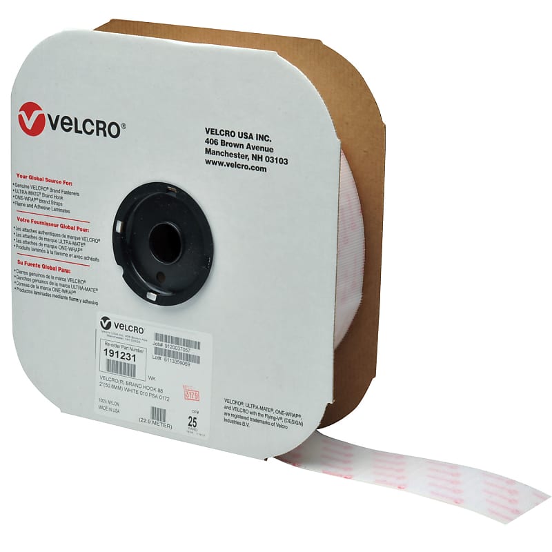 VELCRO® Brand Hook 88 Pressure Sensitive Adhesive - 25 Yards | Reverb