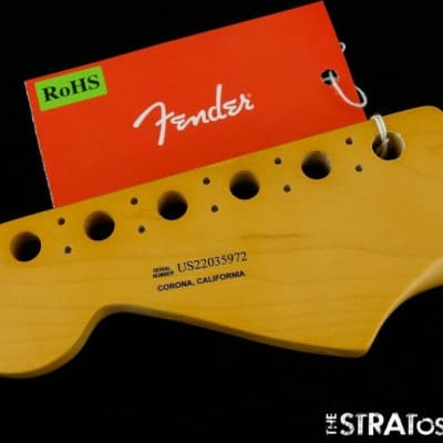Fender American Ultra Stratocaster Strat NECK USA Modern' | Reverb