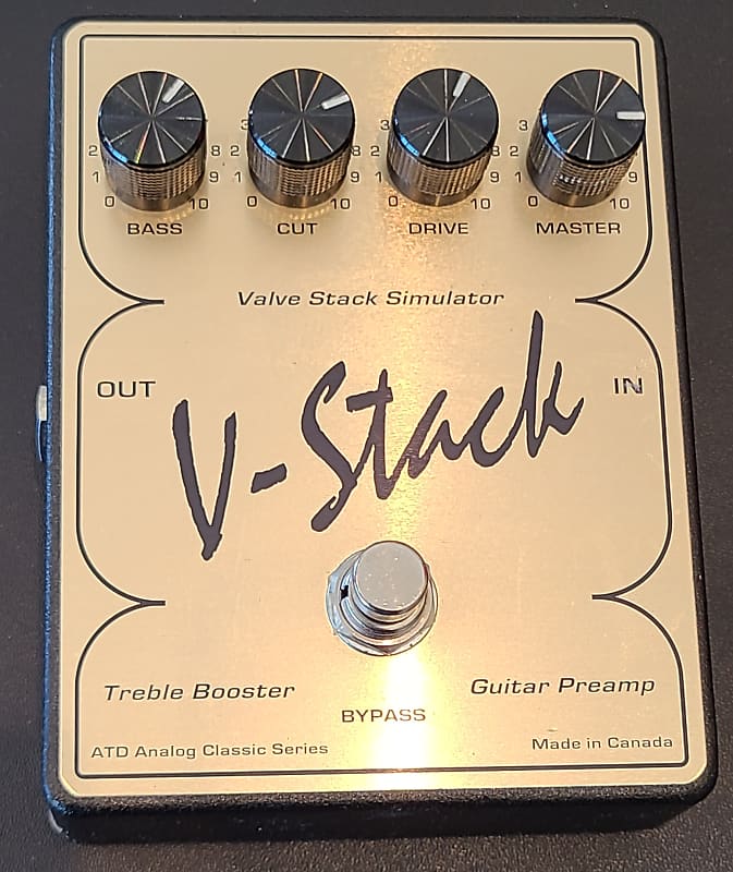 ATD V-Stack Classic Valve Stack Simulator Effects Pedal | Reverb
