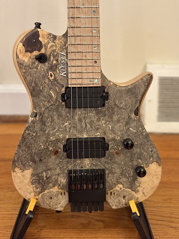 Kiesel Leia 2021 Buckeye Burl Rawtone | Reverb