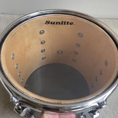 Ludwig 10” x 9” Tom Drum - 6 ply shell 80s - Blue Olive Badge | Reverb