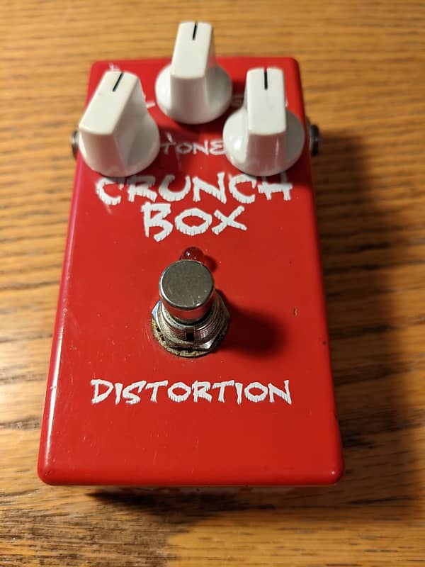 MI Audio Crunch Box Distortion V1 2010s - Red | Reverb